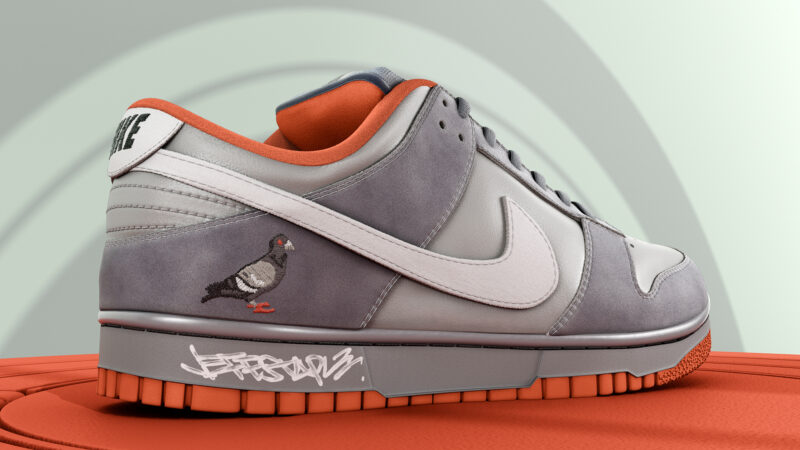 Nike Dunk Pigeon Shoe - HillsFx
